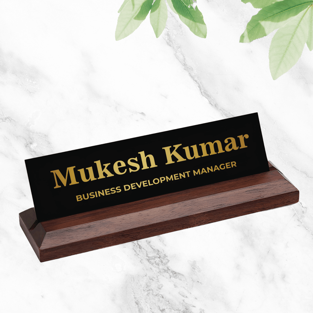 Buy Office Desk Name Plate - Classic