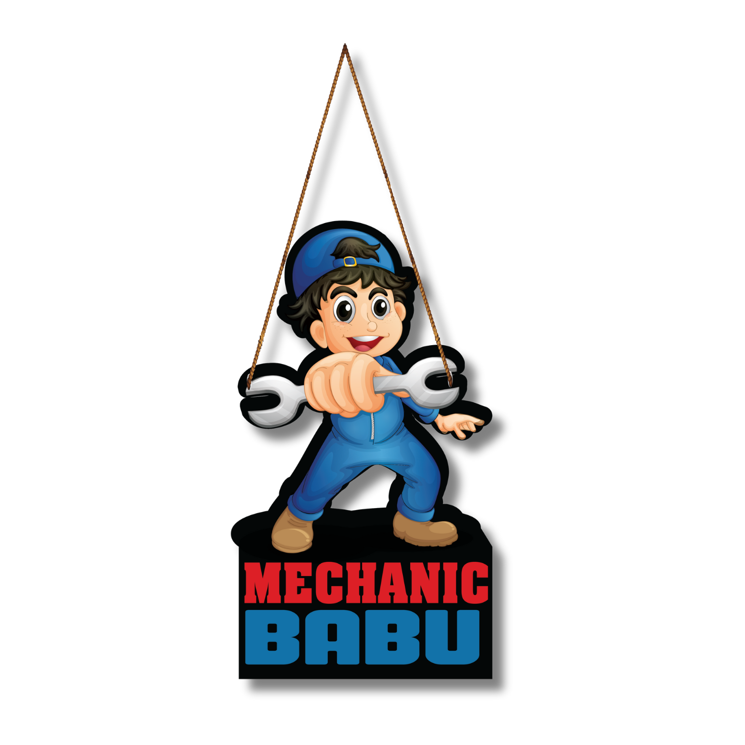 Buy "Macanic babu" Wall Hanging