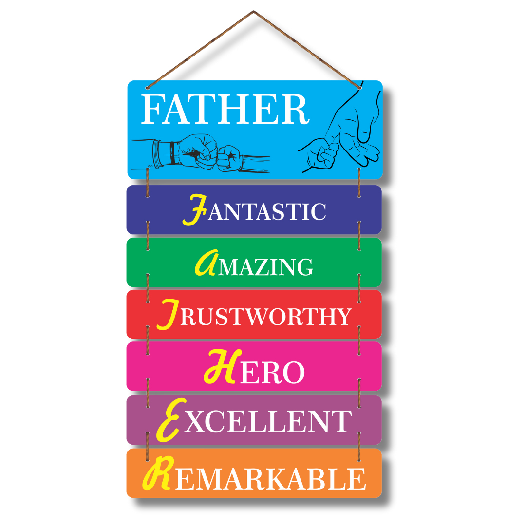 "Full Form Father" Wall Hanging