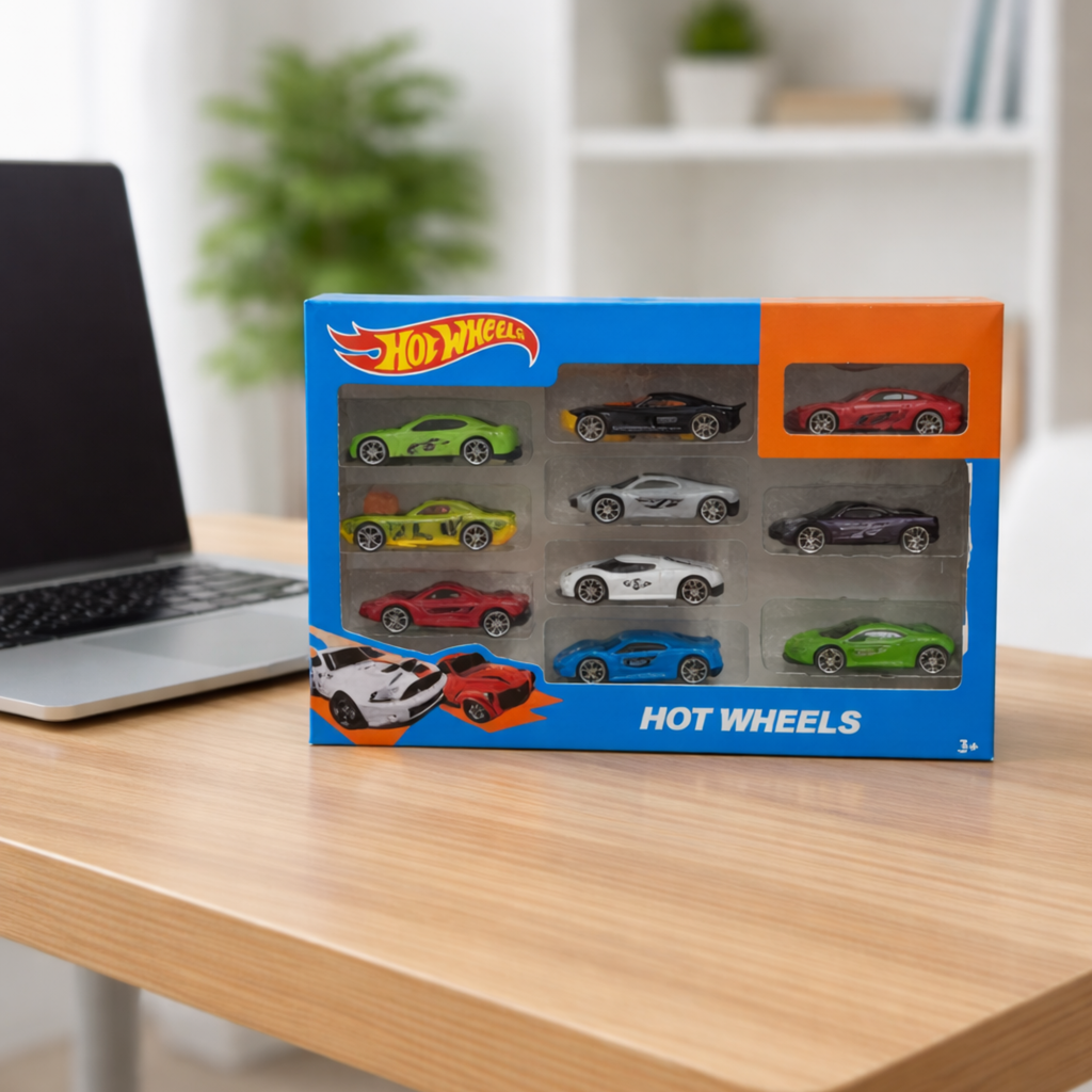 Premium Die-Cast Mini Car Collection Pack (4 Cars / 10 Cars) - ICraft asia