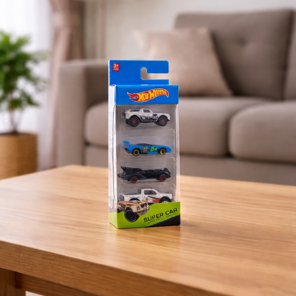 Premium Die-Cast Mini Car Collection Pack (4 Cars / 10 Cars) - ICraft asia